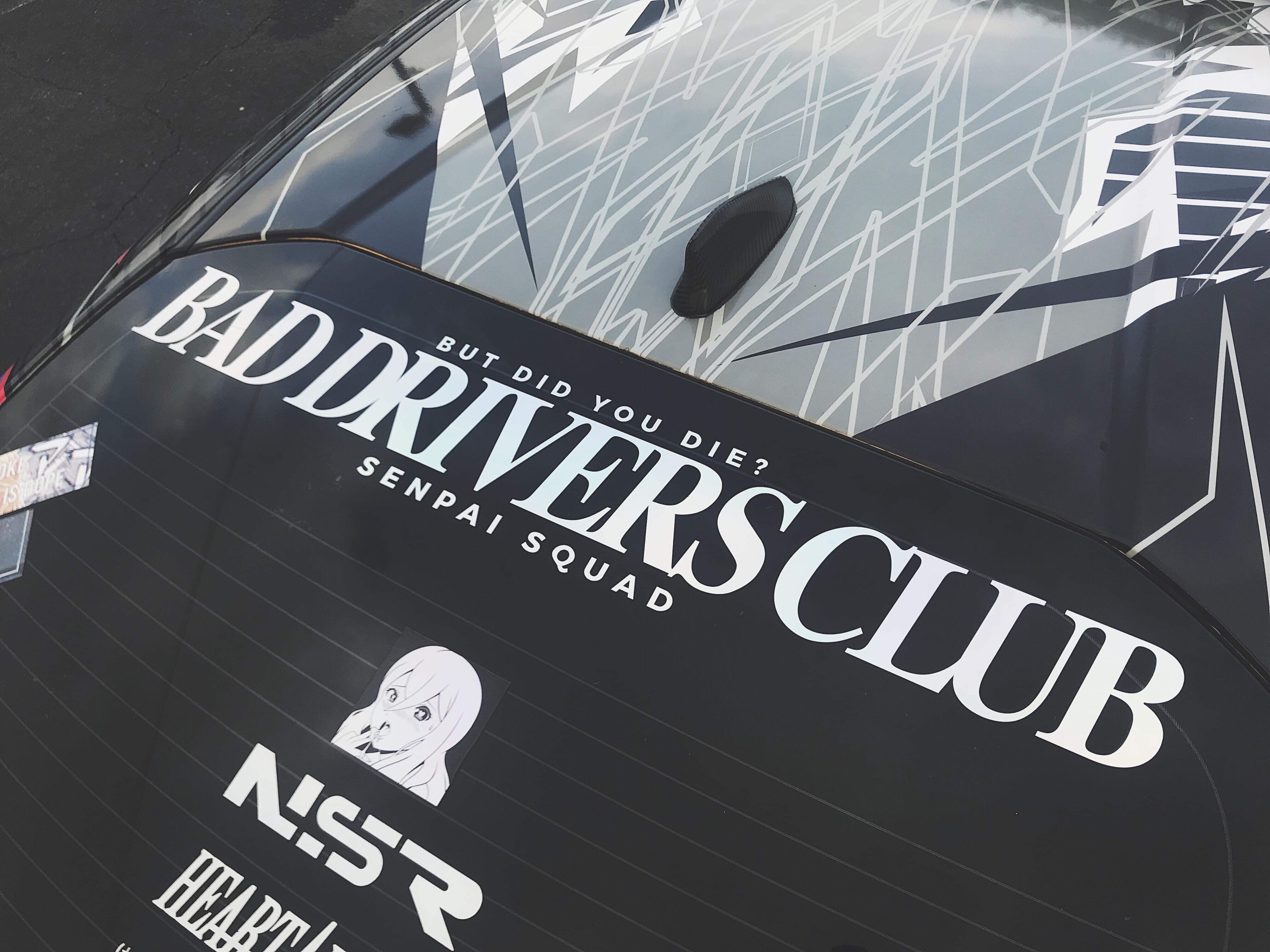 Senpai Squad Banner: BAD DRIVERS CLUB