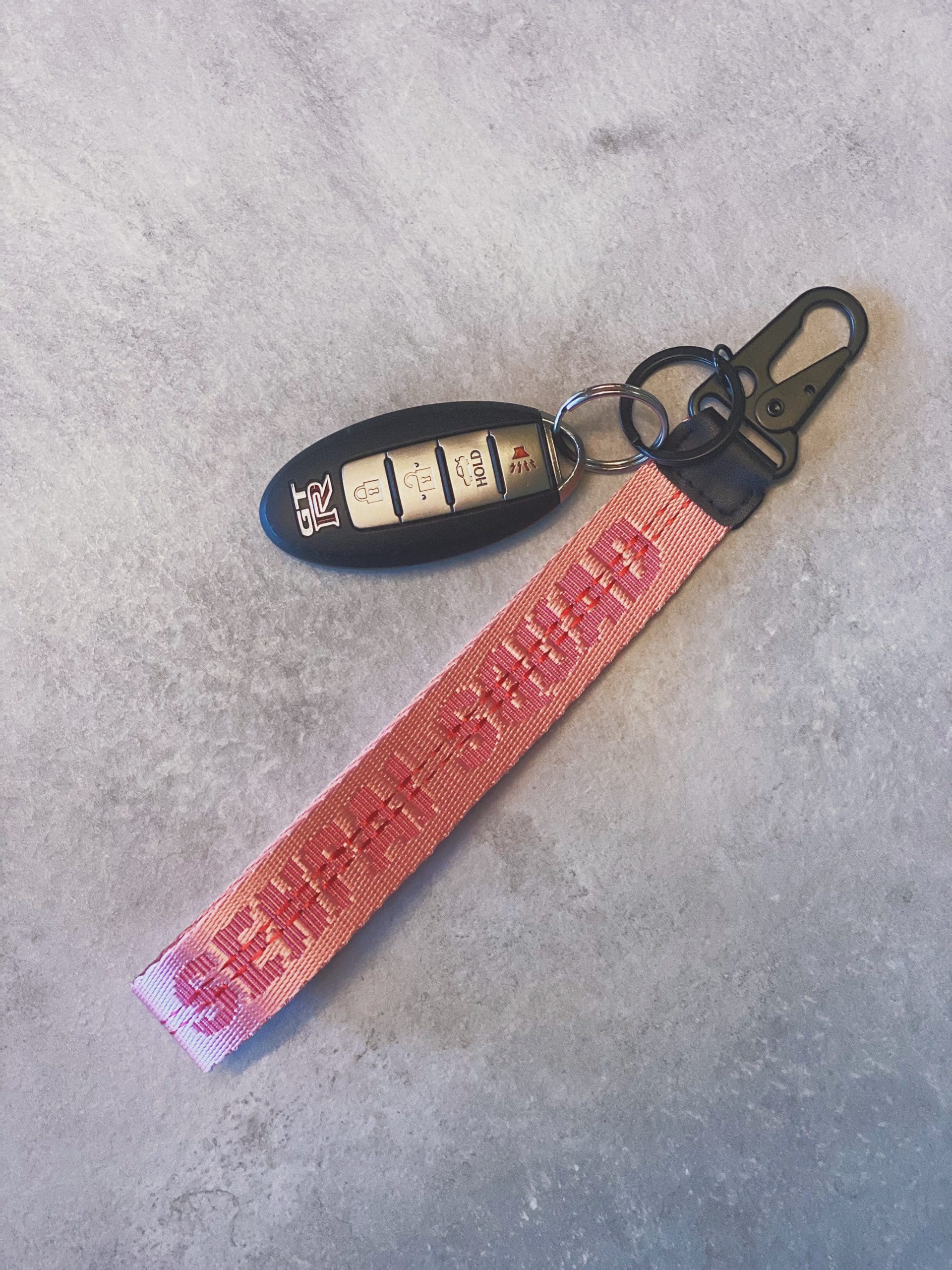 LIGHT PINK Fabric Strap Keychain – Senpai Squad