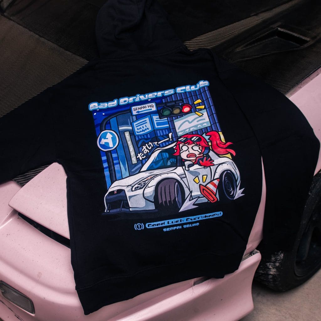 Bad Drivers Club Aka – Hoodie – Senpai Squad