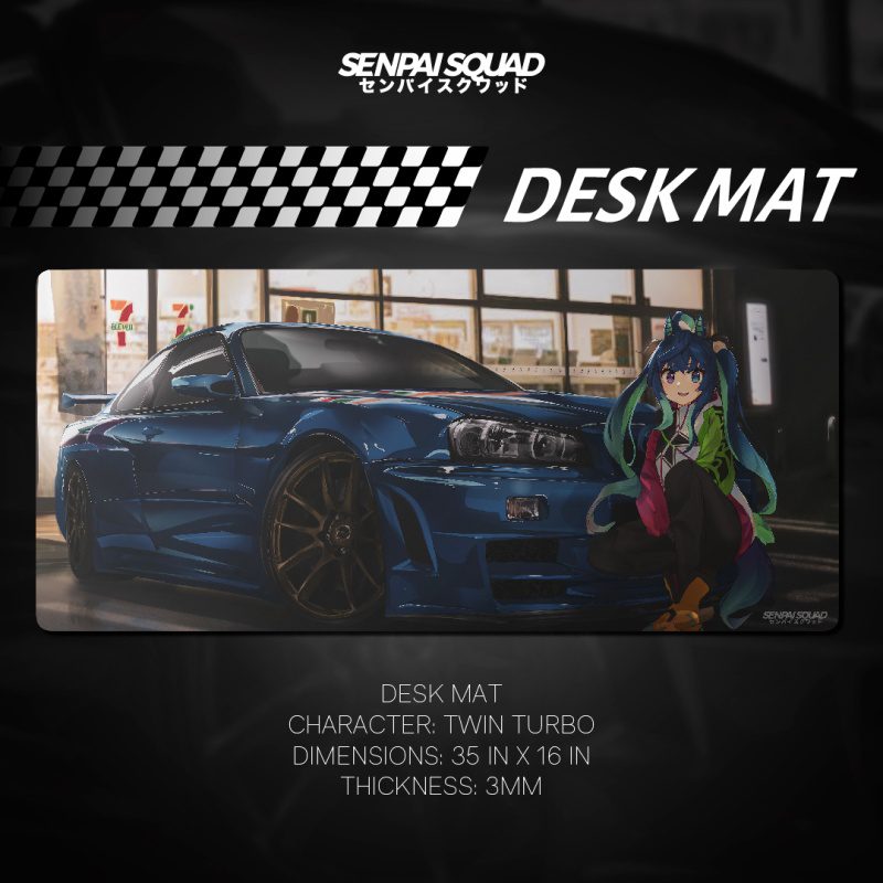 VShojo x Senpai Squad: Race Queen Ironmouse Desk Mat – Senpai Squad