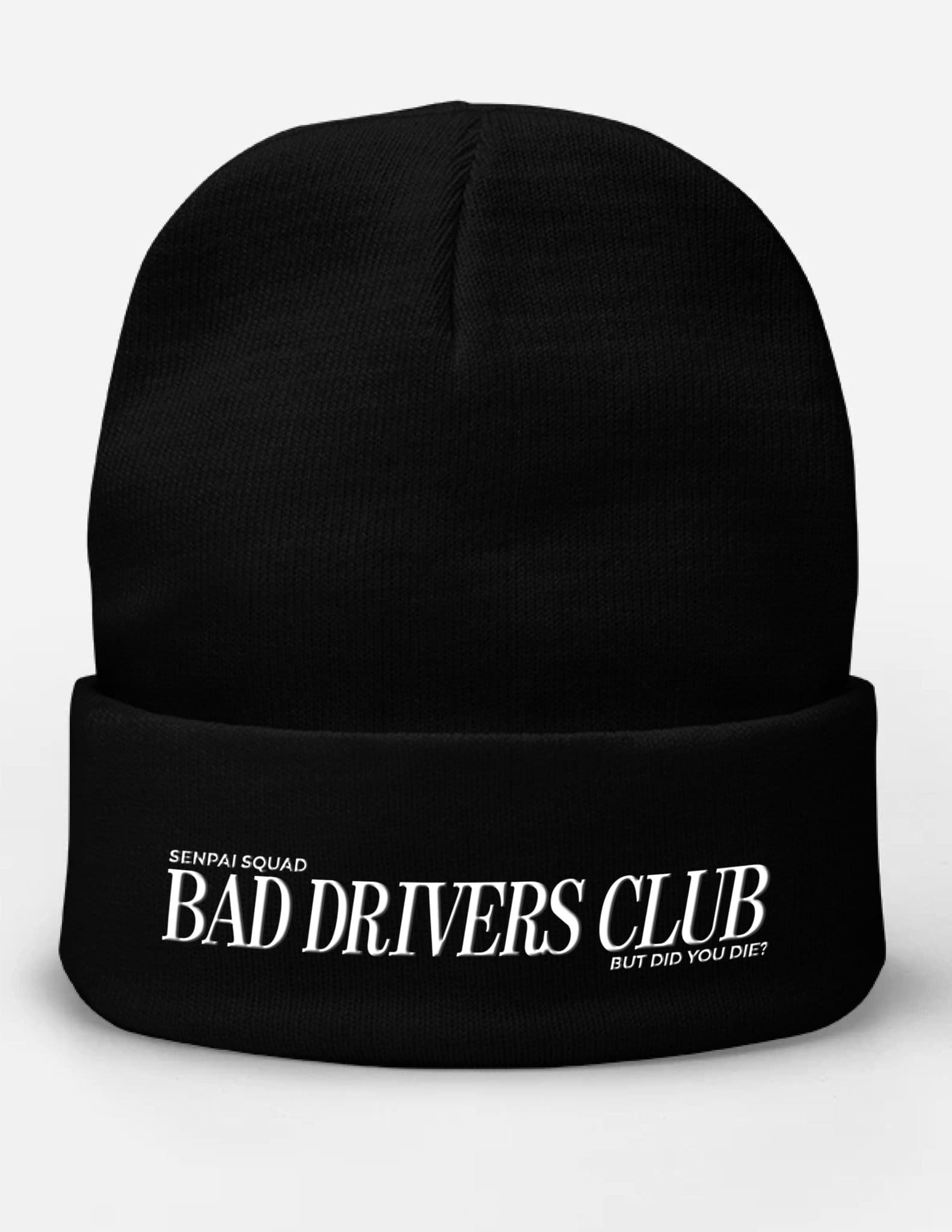 Bad Drivers Club – Beanie – Senpai Squad