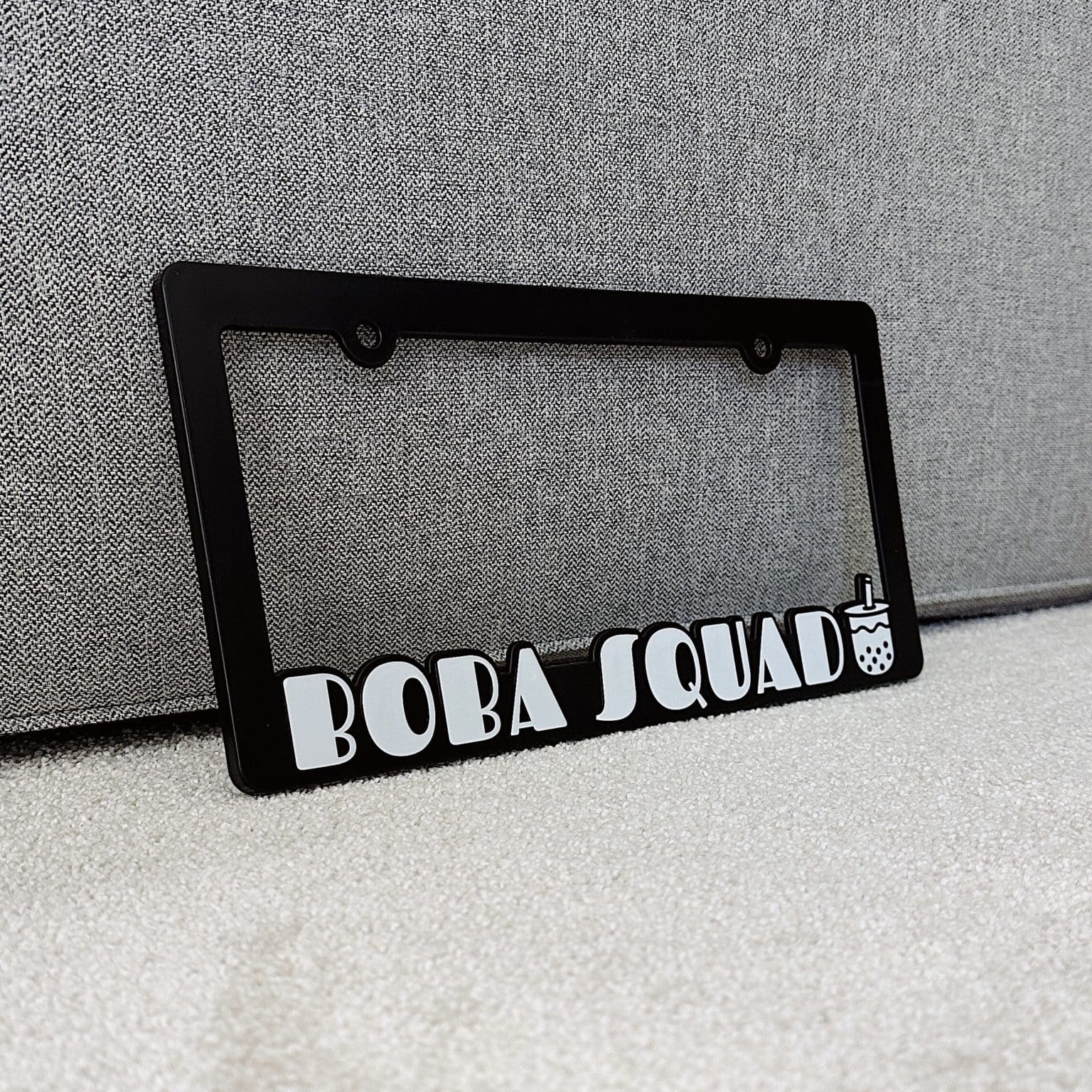 Boba Squad – License Plate Frame – Senpai Squad