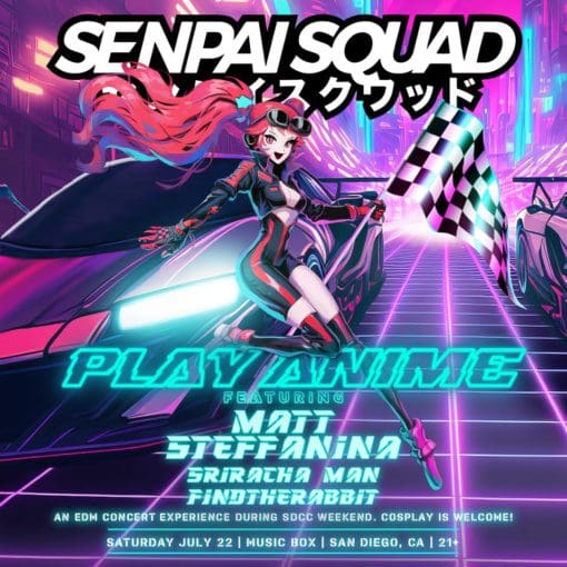 Senpai Squad – A brand that caters to the anime, gaming and car community.