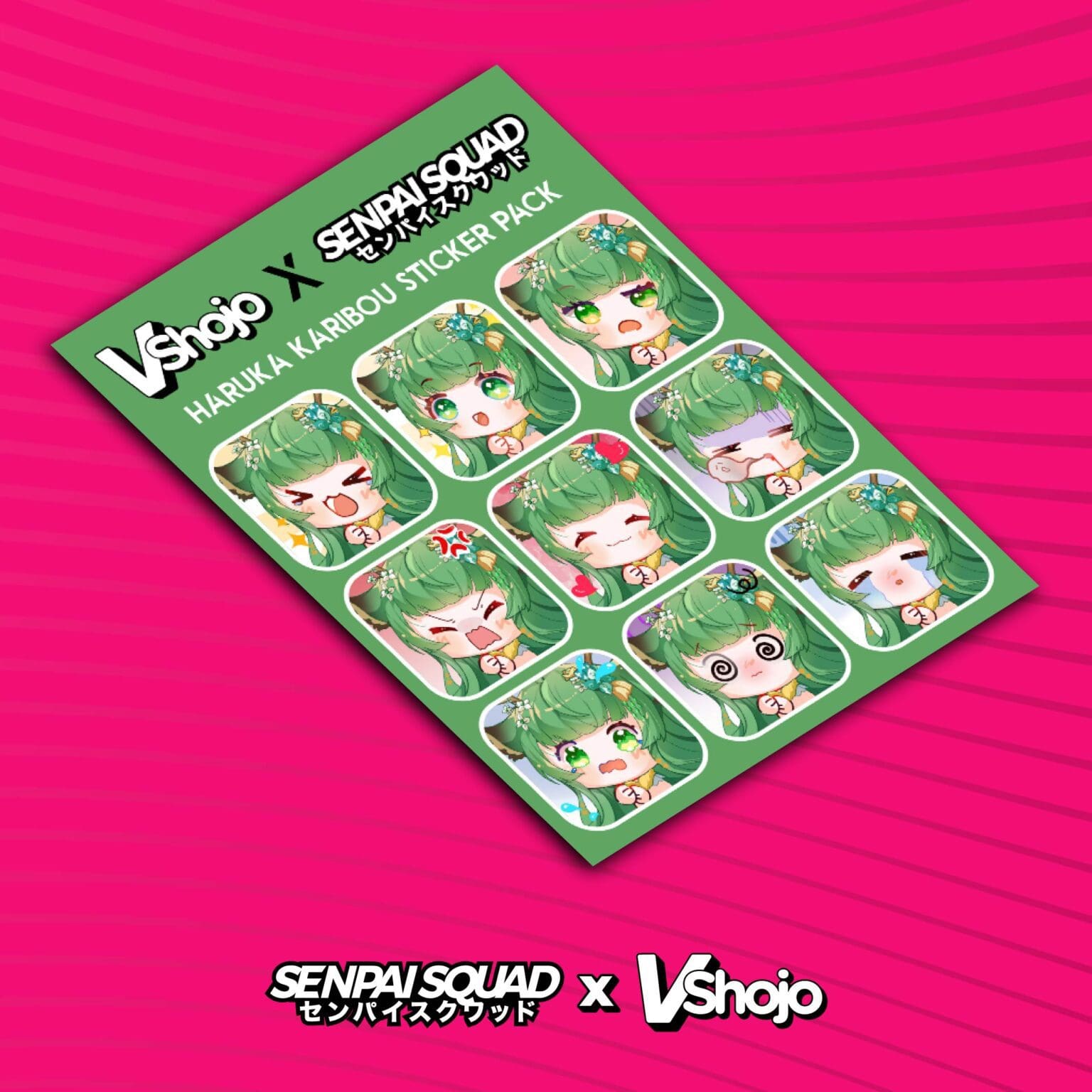 VShojo x Senpai Squad: Haruka Sticker Set – Senpai Squad