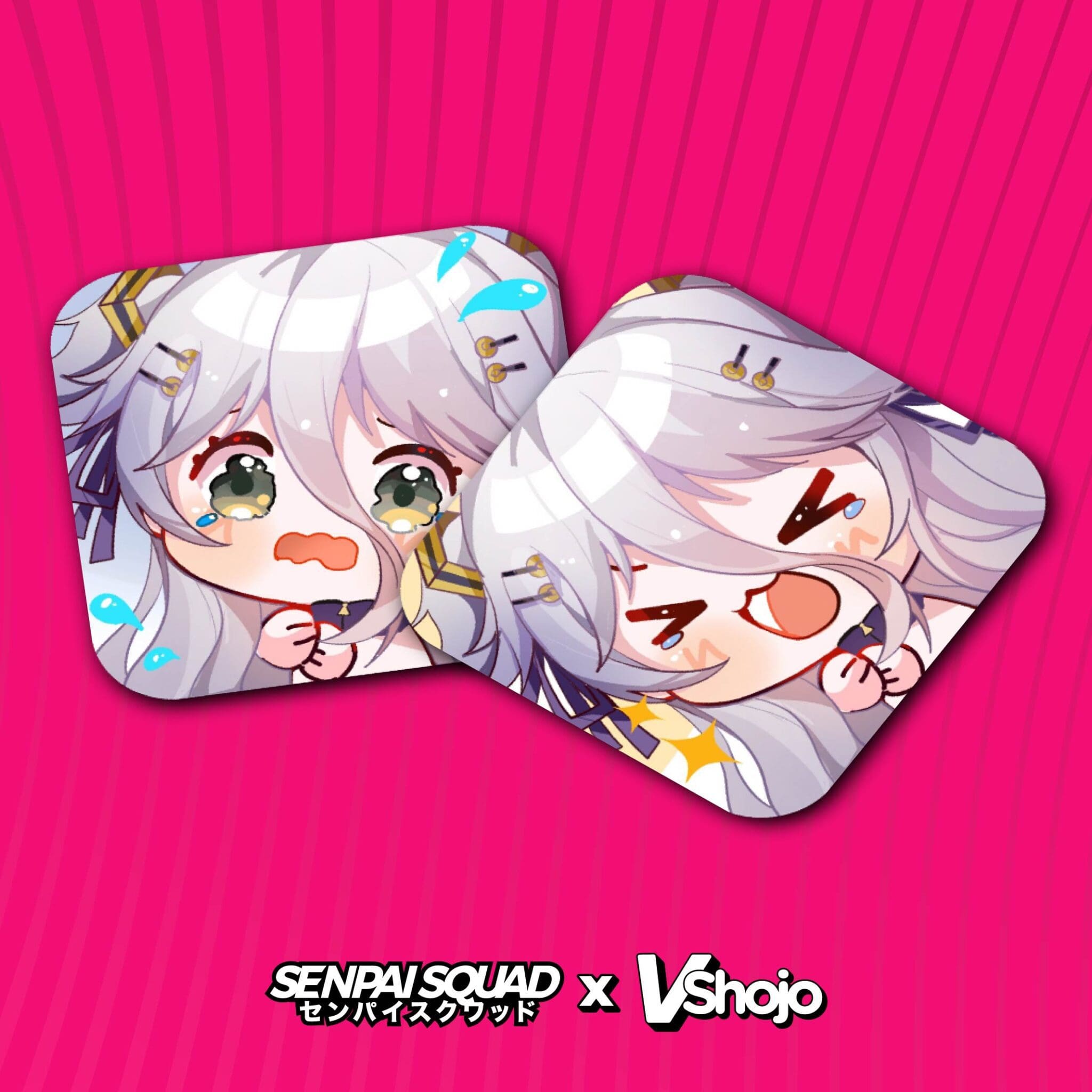 VShojo x Senpai Squad: Henya (Square) – Air Freshener – Senpai Squad