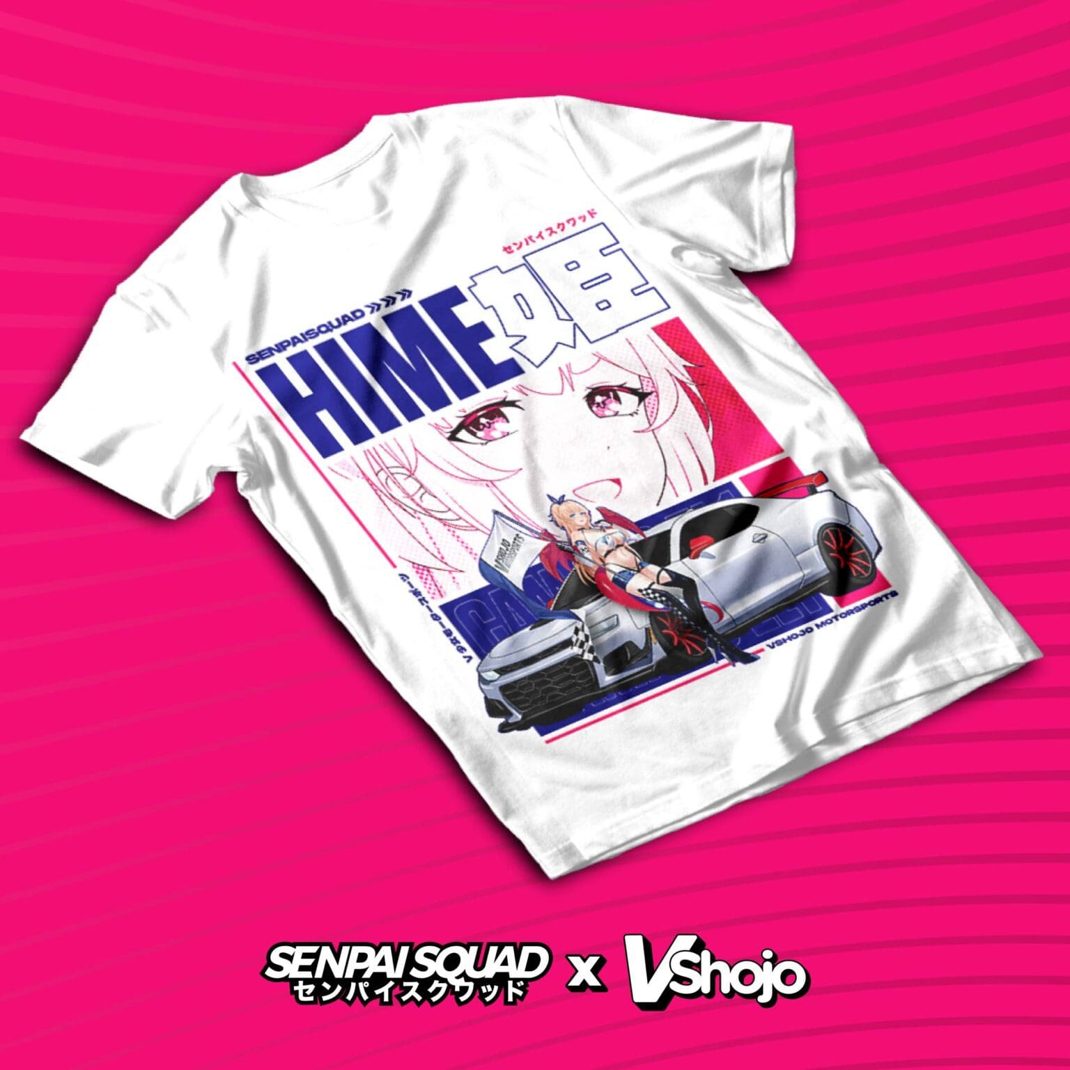 VShojo x Senpai Squad: Hajime Hime Shirt – Senpai Squad
