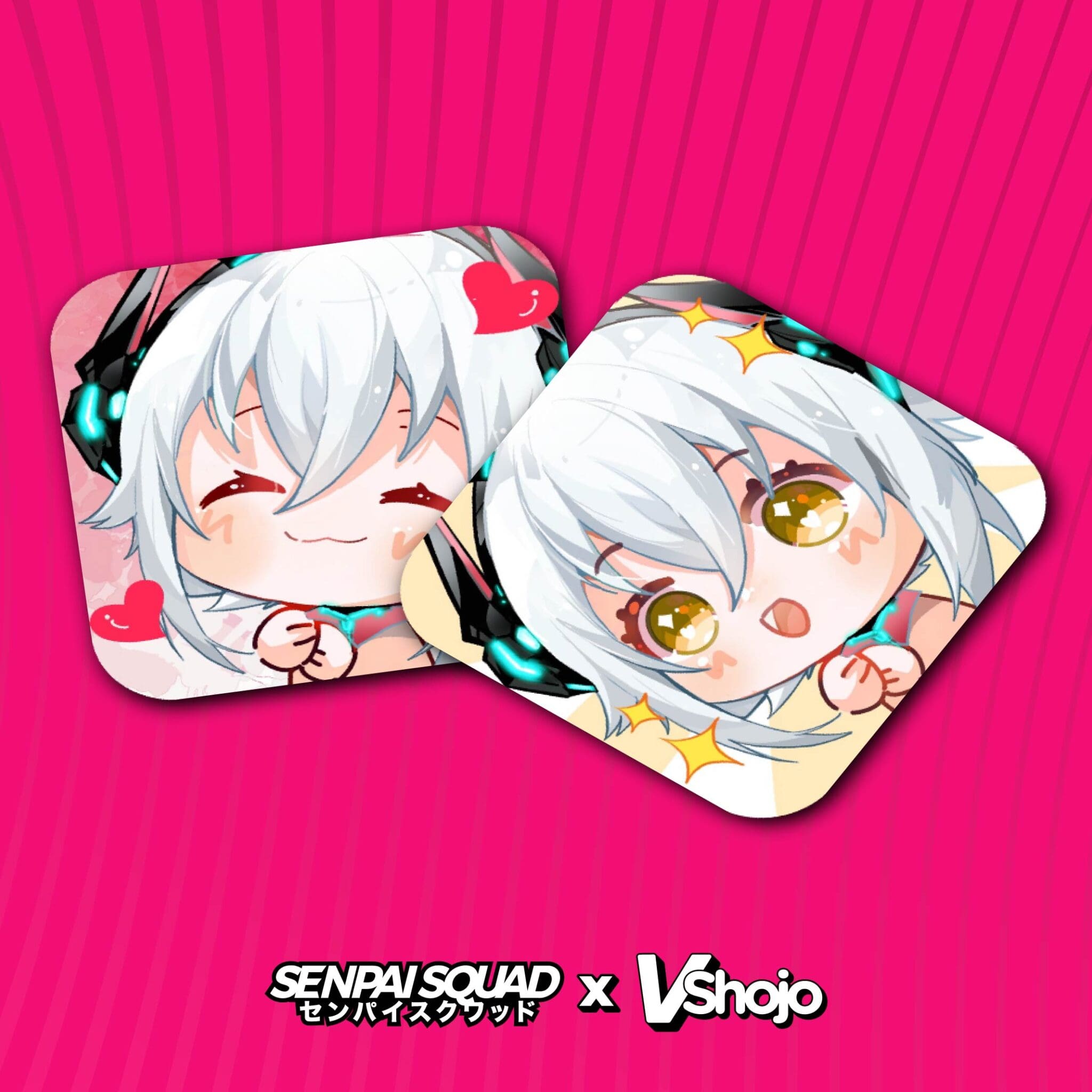 VShojo x Senpai Squad: Zentreya (Square) – Air Freshener – Senpai Squad
