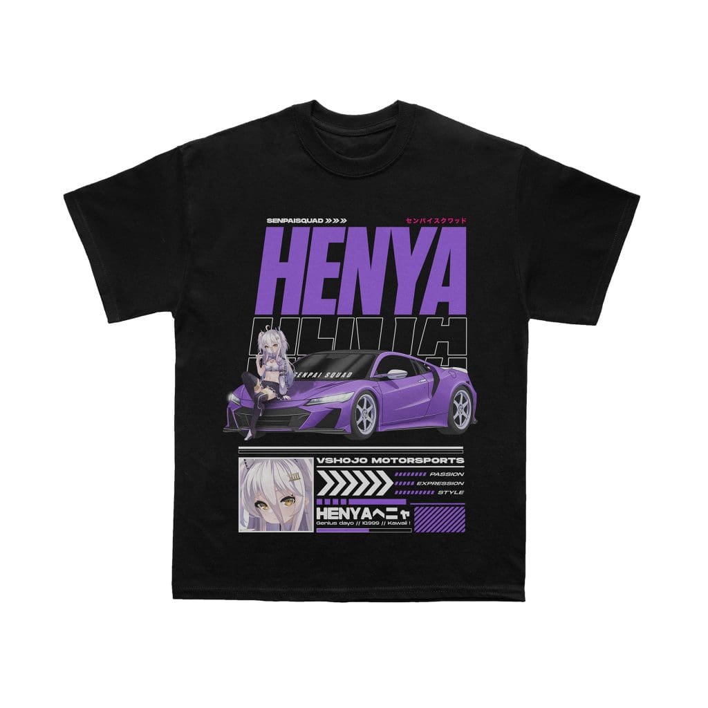 VShojo x Senpai Squad: Henya Shirt – Senpai Squad