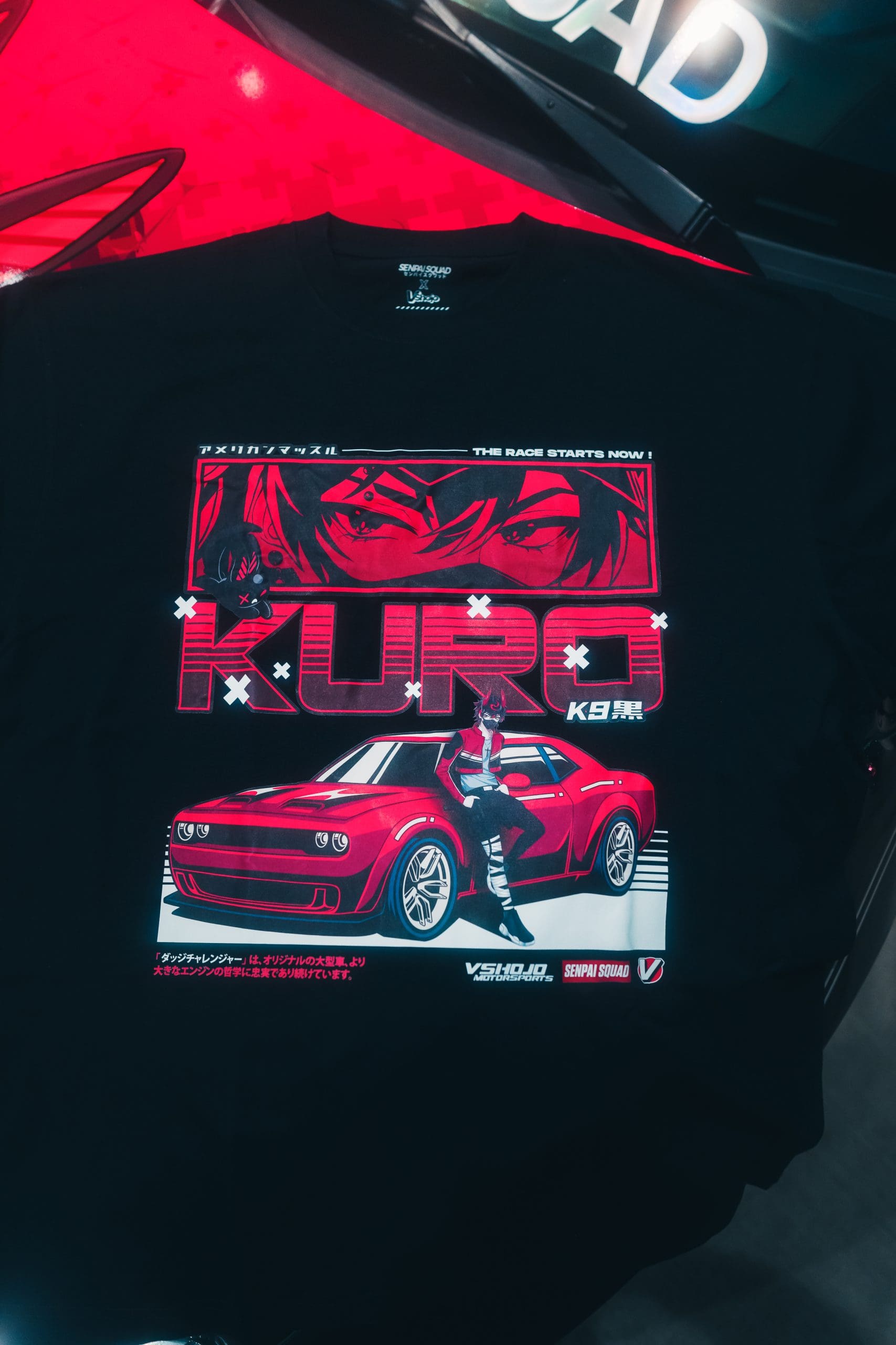 VShojo x Senpai Squad: Kuro Shirt – Senpai Squad